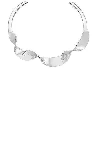 Demarson Livy Collar Necklace - Silver