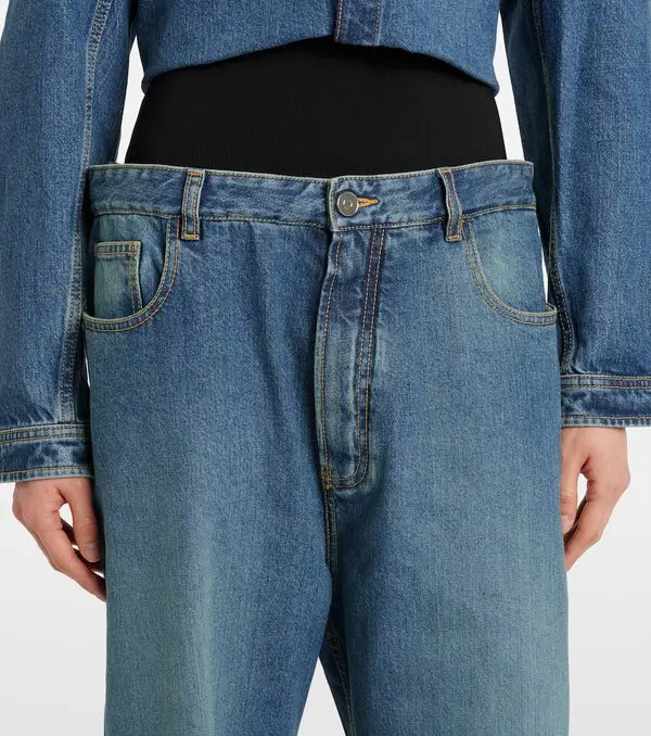 Alaïa High-rise Straight Jeans