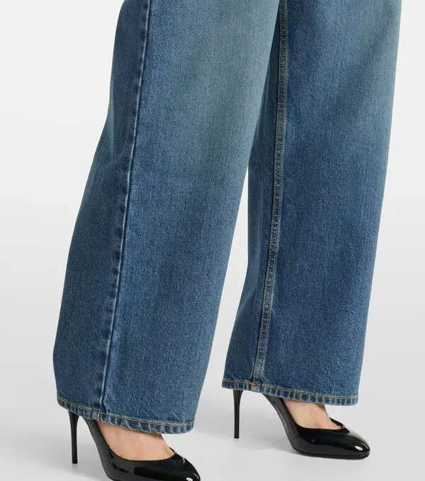 Alaïa High-rise Straight Jeans