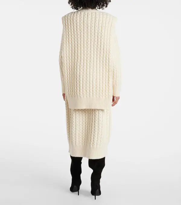 Alaïa Wool Sweater Vest