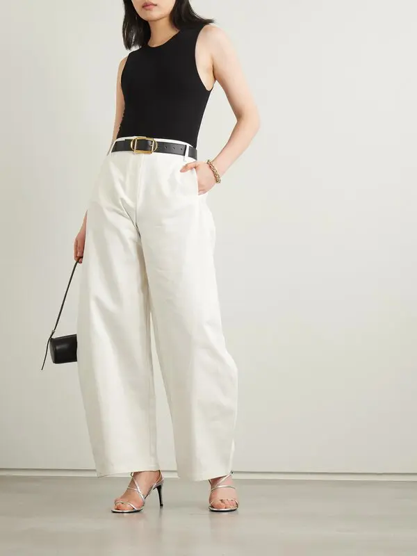 ESSE STUDIOS Meki Cocoon High-rise Barrel-leg Jeans