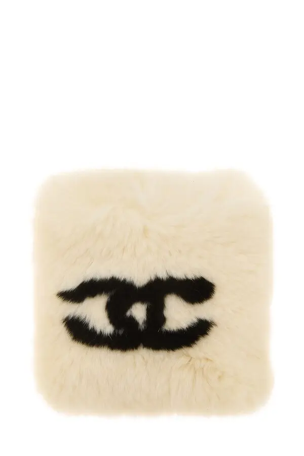 Chanel Lapin Arm Warmer - White