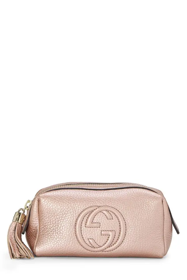 Gucci Soho Cosmetic Pouch - Pink