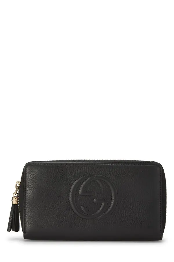 Gucci Soho Zip Around Wallet - Black