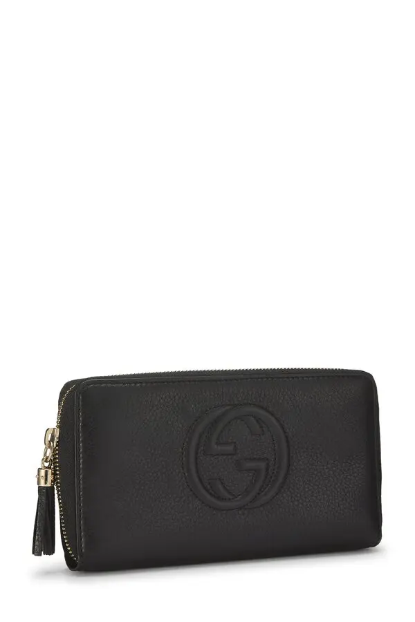 Gucci Soho Zip Around Wallet - Black