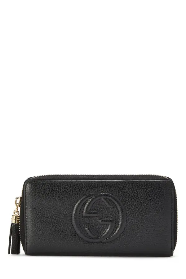 Gucci Soho Zip Around Wallet - Black
