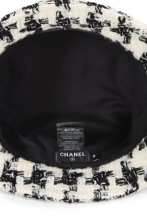 Chanel Tweed Bucket Hat - Multi | Editorialist