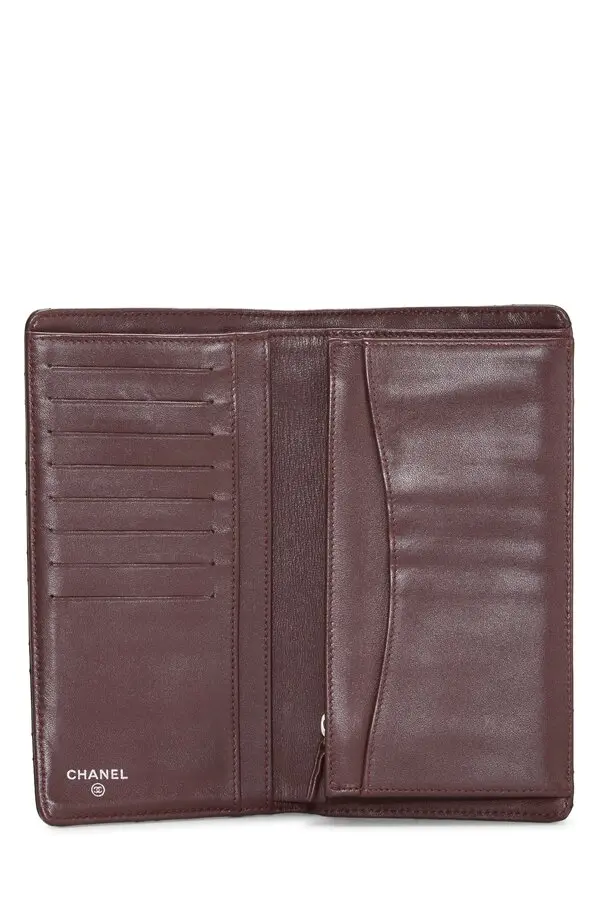 Chanel Quilted Lambskin Classic Long Yen Wallet