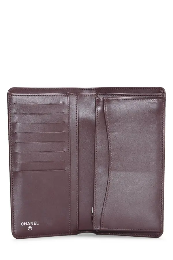 Chanel Quilted Lambskin Classic Long Yen Wallet