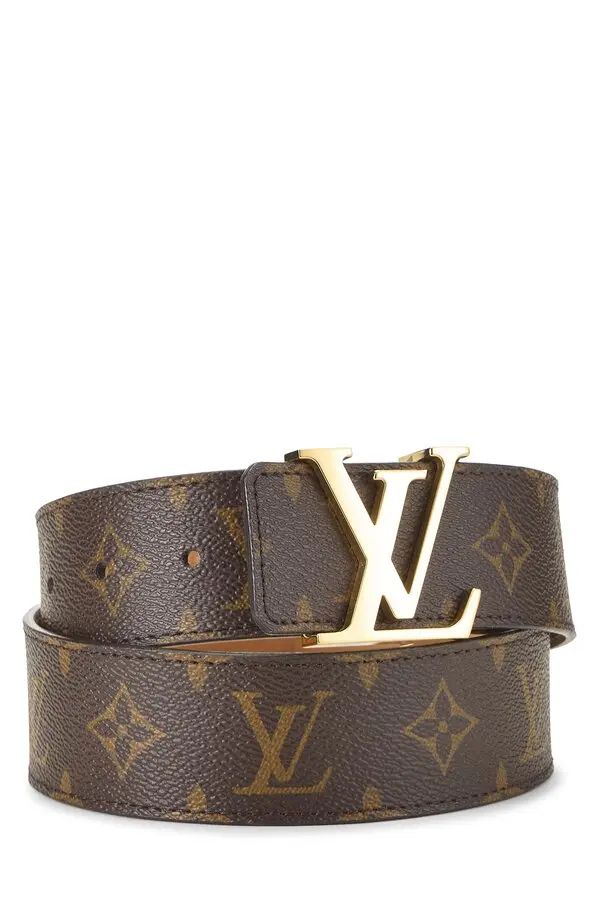 LOUIS VUITTON Monogram Belt - Brown