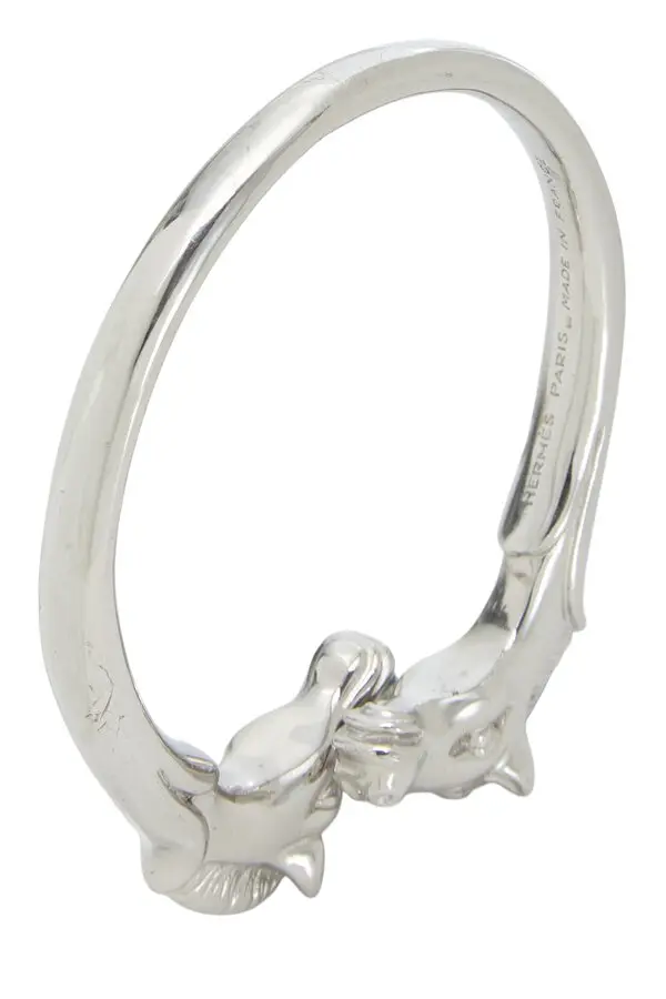 Hermès Double Horse Head Bracelet