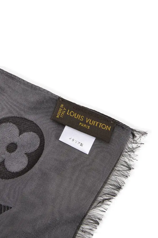 LOUIS VUITTON Monogram Silk Scarf