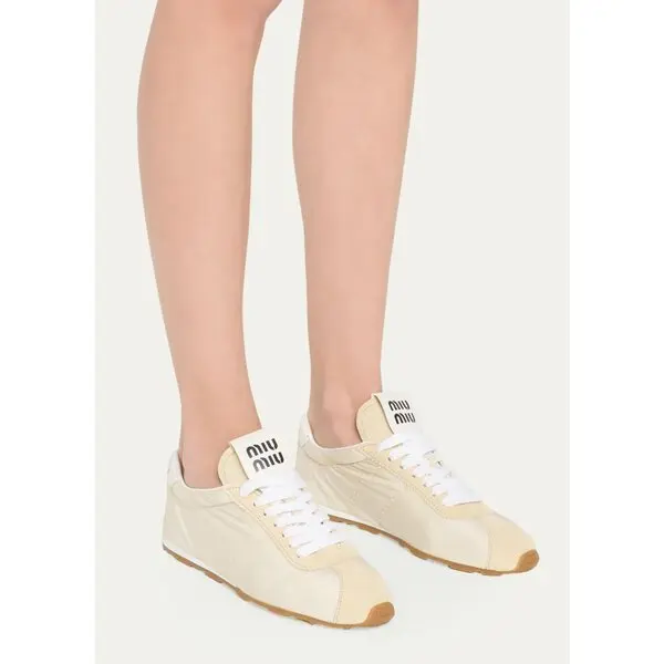 Miu Miu Low-top Sneakers - Burro