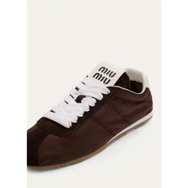 Miu Miu Low-top Sneakers - Burro
