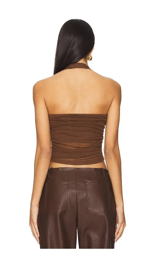 SOVERE / Thea Mesh Halterneck Top