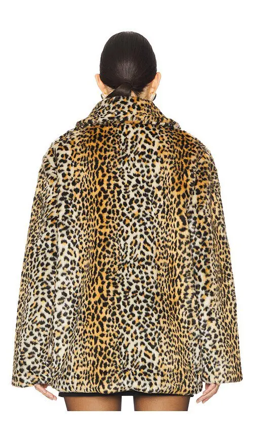 Bardot Vento Faux Fur Coat