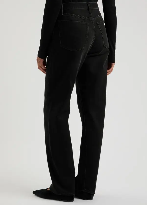 TOTEME Twisted Seam Straight-leg Jeans