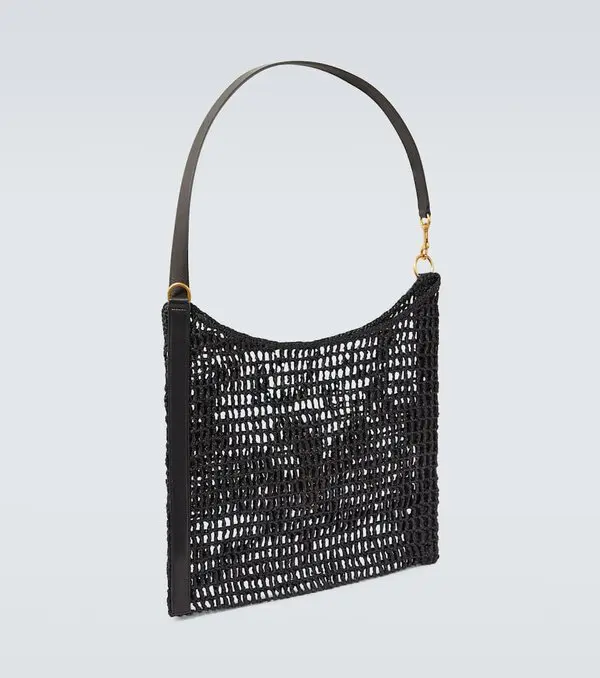 Saint Laurent Oxalis Mesh Shoulder Bag