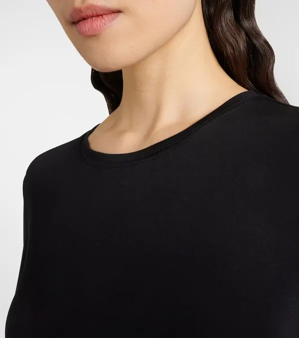 JW Anderson Draped Jersey Midi Dress