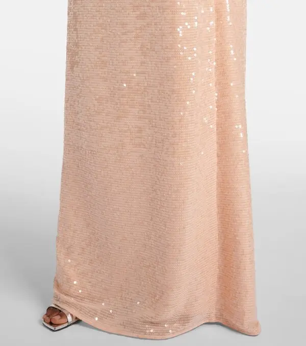 Erdem Sequined Chiffon Gown
