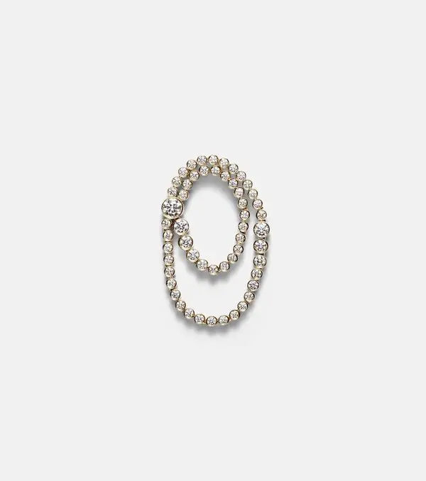 Sophie Bille Brahe Embrassee De Diamant Single Earring - Gold