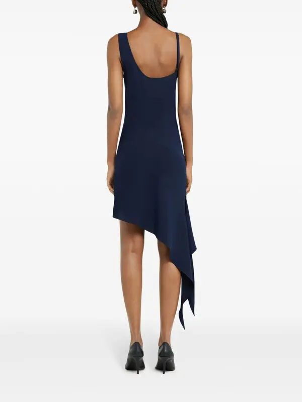 COURREGES Scarf Dress - Blue