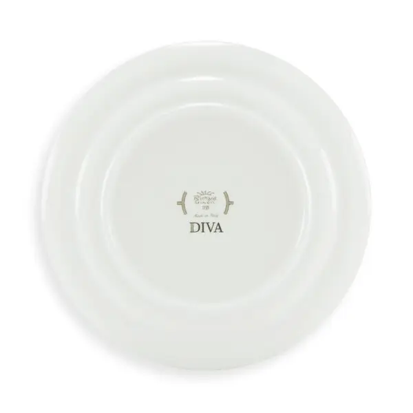 GINORI 1735 Colonna Diva Flate Plate - Giallo