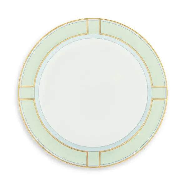 GINORI 1735 Colonna Diva Flate Plate - Verde
