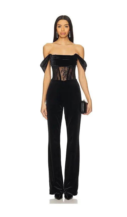 Retrofete Leni Jumpsuit - Black