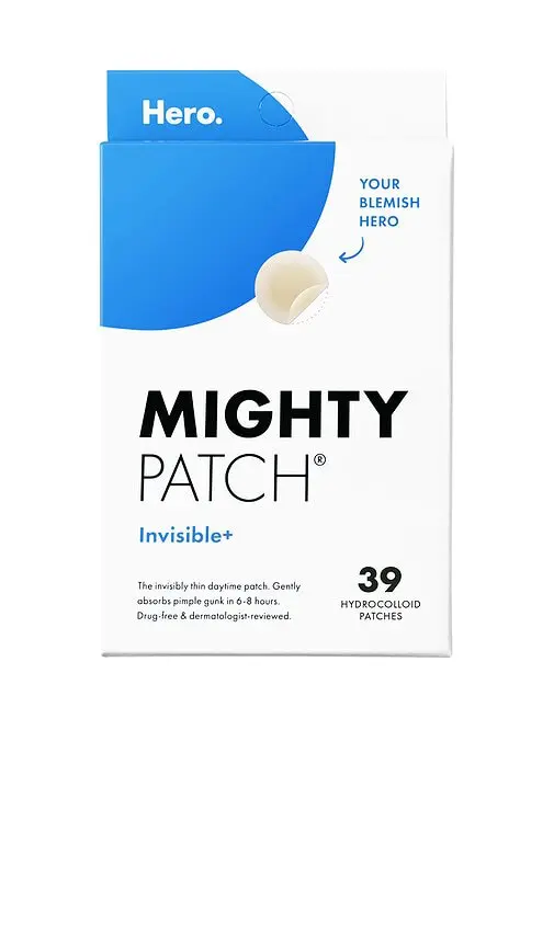 HERO COSMETICS Mighty Patch Invisible+ Pimple Patch 39 Count - N,a