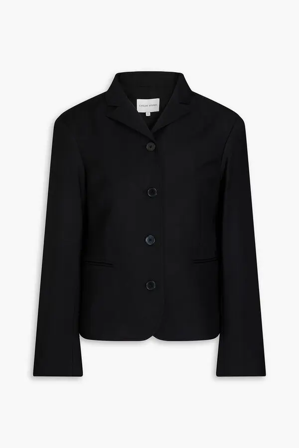 Loulou De Saison Marnie Wool-twill Blazer