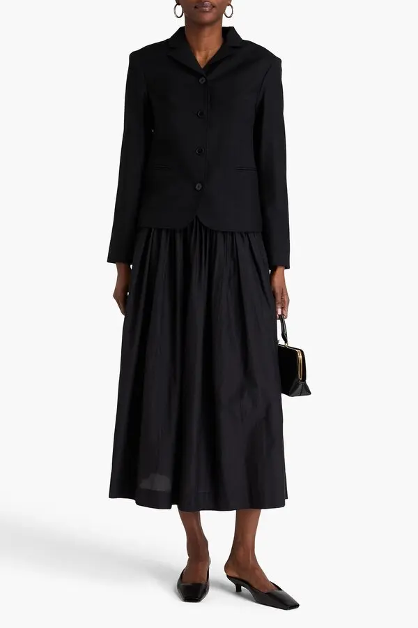 Loulou De Saison Marnie Wool-twill Blazer