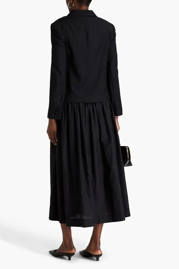Loulou De Saison Marnie Wool-twill Blazer