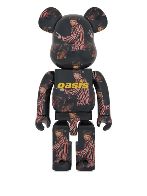MEDICOM TOY X Oasis Knebworth 1996 Be@rbrick 1000% Figure - Black