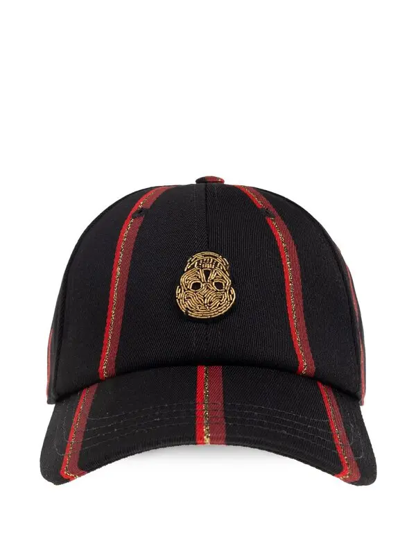 Alexander McQueen Skull-patch Baseball Cap - Black