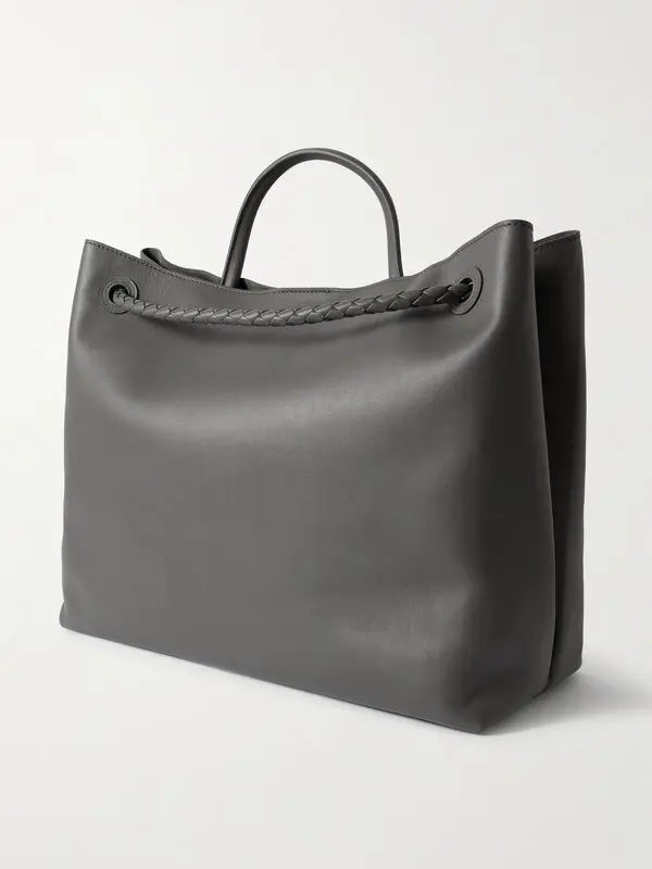 Bottega Veneta Andiamo Large Intrecciato Leather Tote