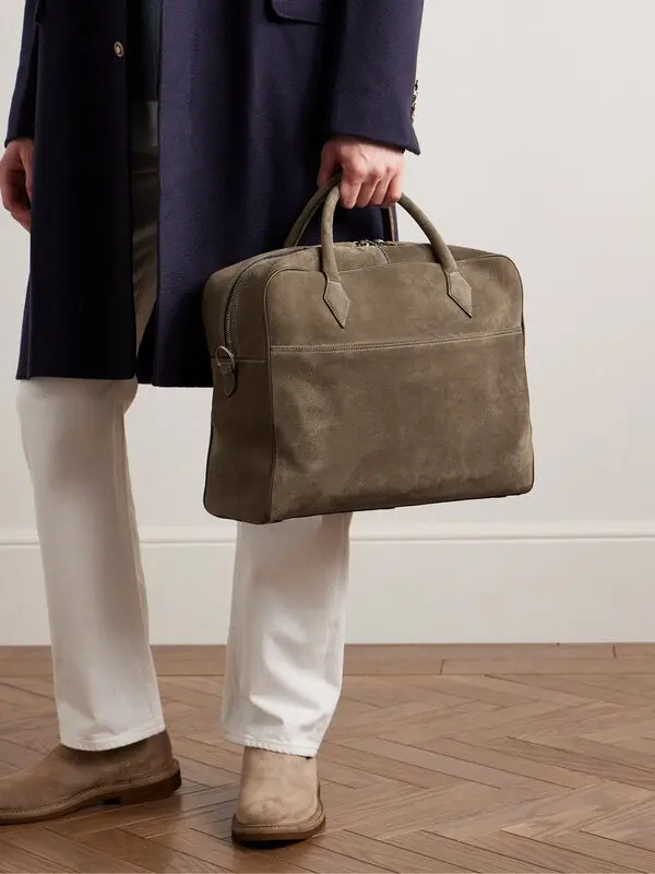 METIER Closer All Day Suede Briefcase
