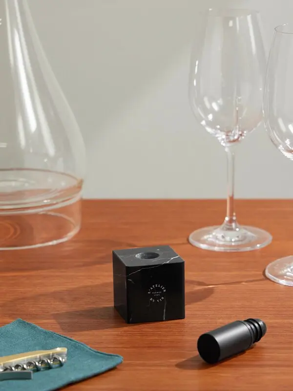 L'ATELIER DU VIN Le Bouchon Engraved Marble Cork