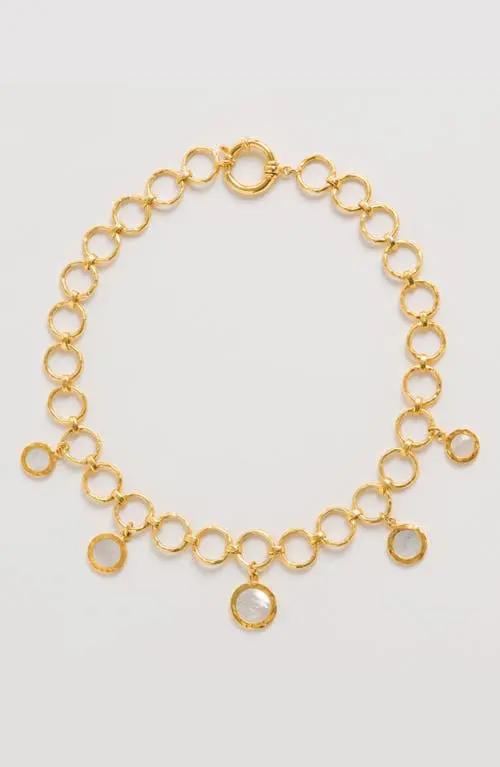 FREYA ROSE Forged Circular Necklace