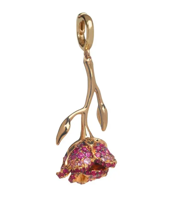 Annoushka X The Vampire’s Wife Wild Rose Charm - Gold