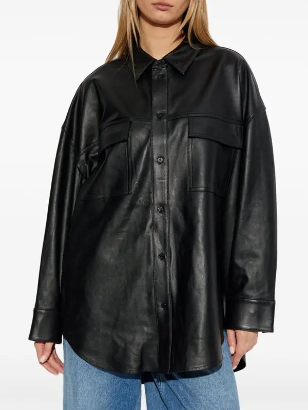 Michael Kors Lambskin Shirt