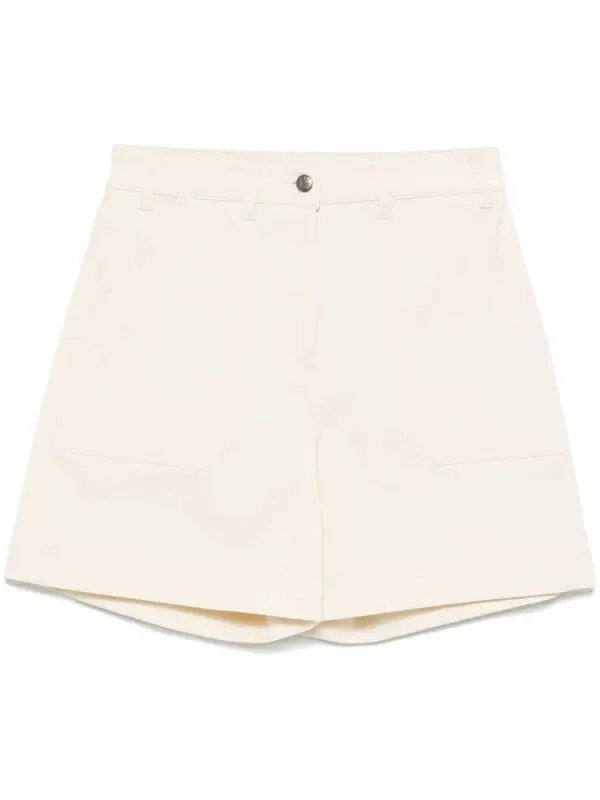 Moncler Gabardine-weave Shorts
