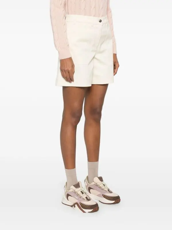 Moncler Gabardine-weave Shorts