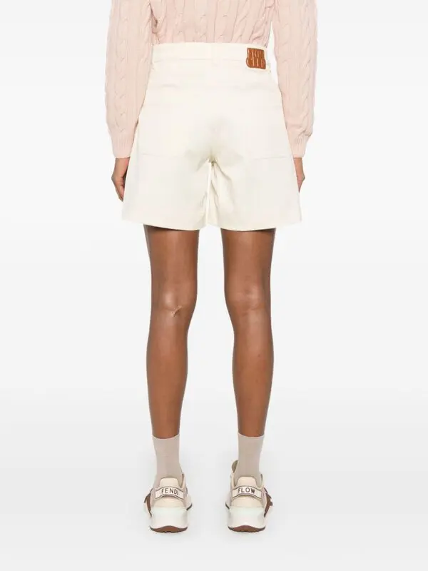 Moncler Gabardine-weave Shorts