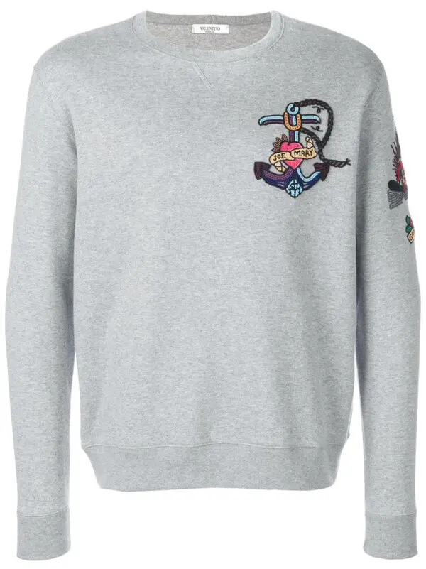 Valentino Garavani Embroidered Sweatshirt