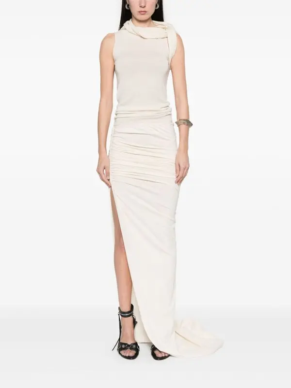 Rick Owens Edfu Maxi Skirt - Neutrals
