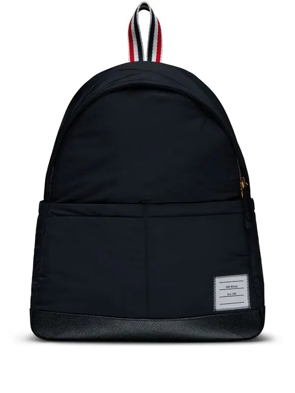 Thom Browne Logo-appliqué Backpack
