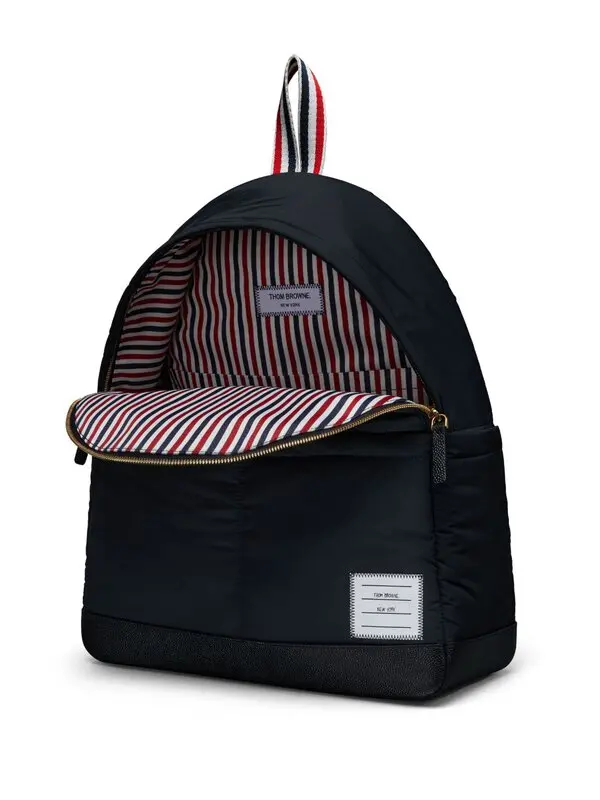 Thom Browne Logo-appliqué Backpack