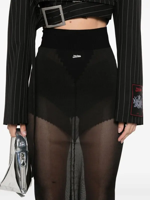 JEAN PAUL GAULTIER Knitted Maxi Skirt