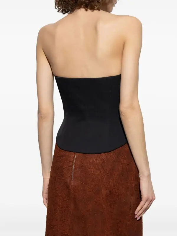 Alexander McQueen Zip-up Corset Top